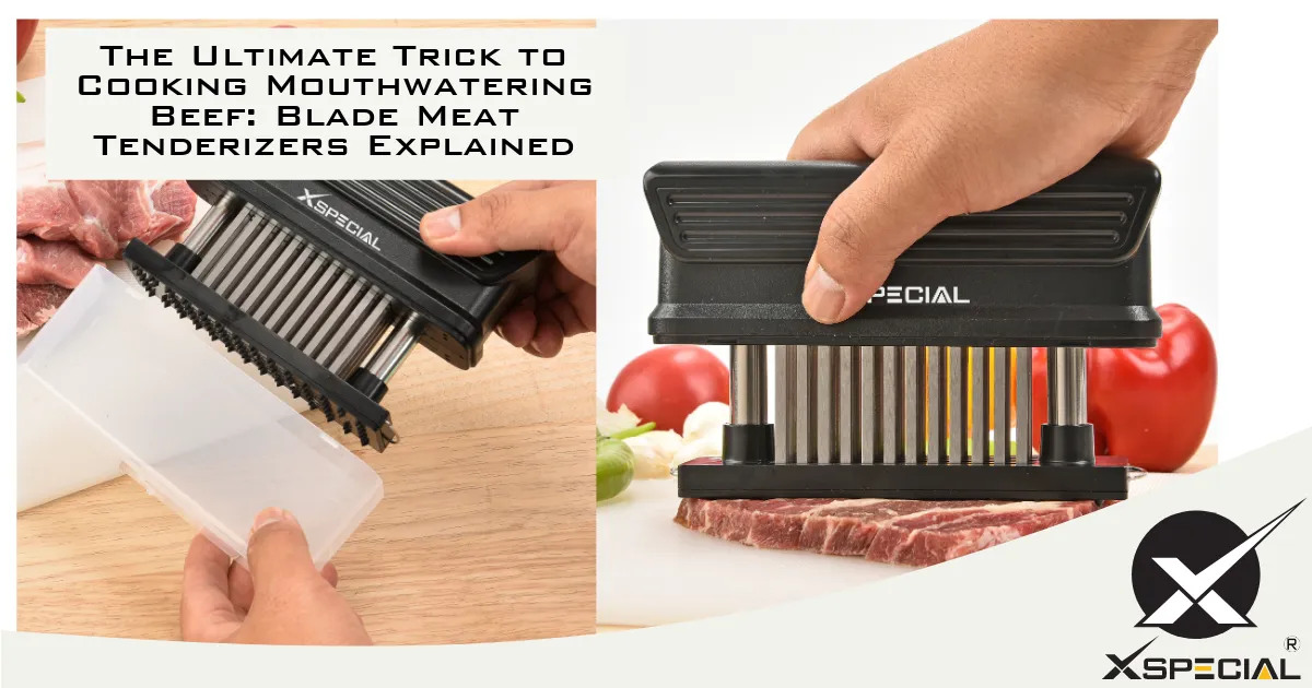 The Ultimate Trick to Cooking Mouthwatering Beef: Blade Meat Tenderizers